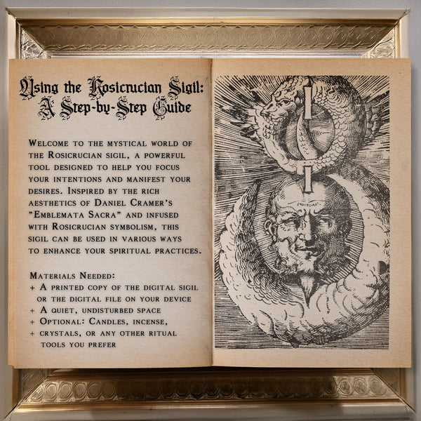 Rosicrucian Sigil of Forbidden Ancient Knowledge - Sacred Geometry and ...